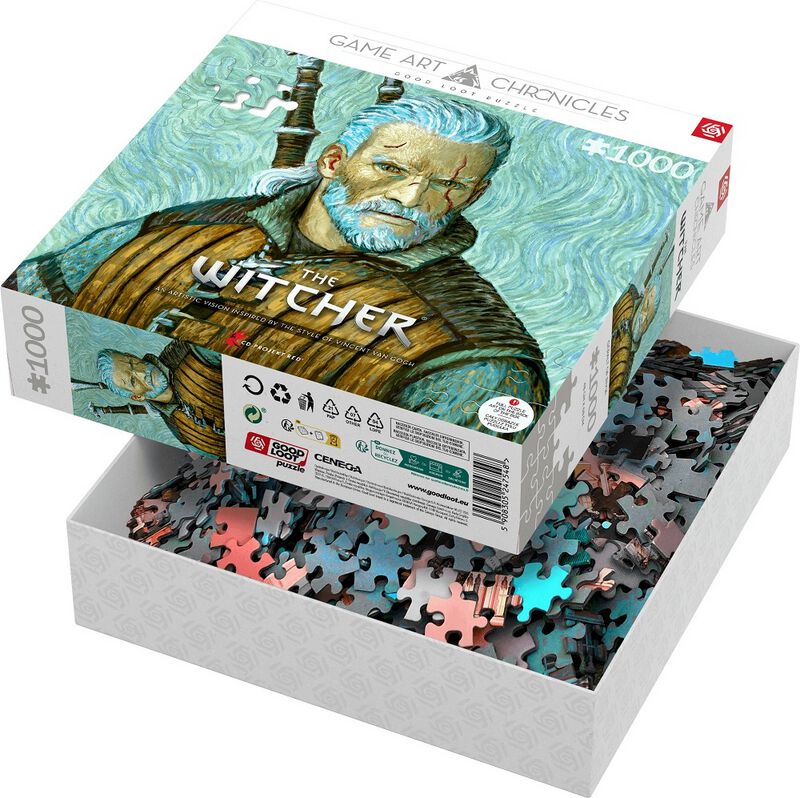 Geralt of Rivia & Vincent van Gogh | The Witcher Puzzle | EMP