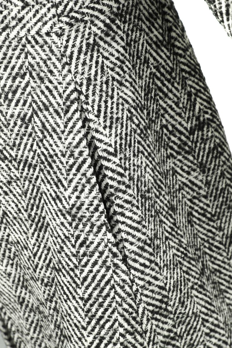 Kabát s rybím vzorom s dvojradovým zapínaním | Voodoo Vixen Kabáty | EMP