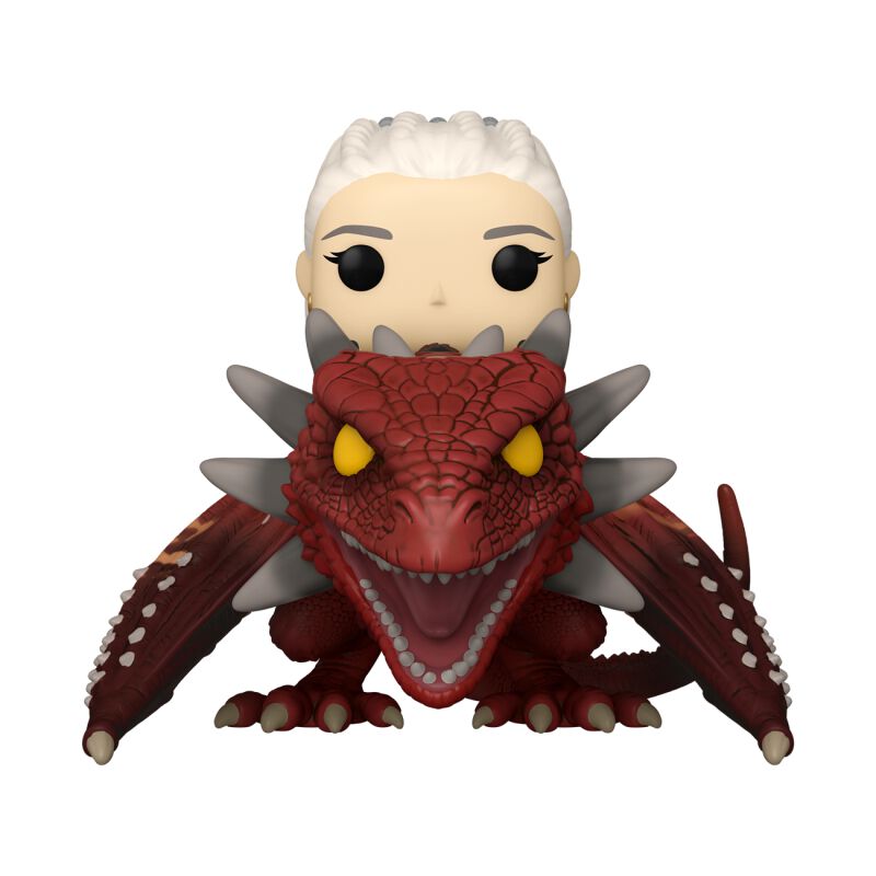 Vinylová figúrka č.124 Rhaenys Targaryen with Meleys (Pop! Rides Deluxe ...