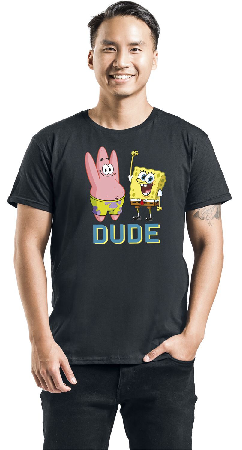 Patrick and SpongeBob - Dude | SpongeBob SquarePants Tričko | EMP
